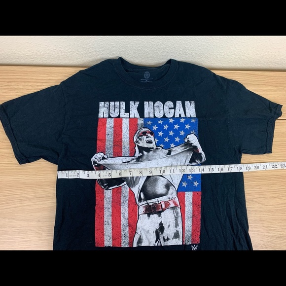 WWE | Shirts | Wwe Legends Hulk Hogan Americana Medium Tshirt Licensed ...
